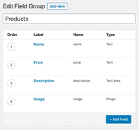 Create Custom Table - ACF to Custom Database Tables Plugin
